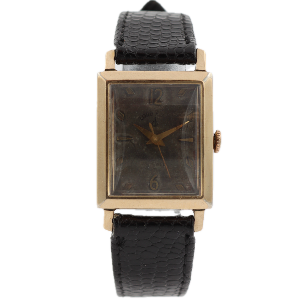 Vintage Lord Elgin 2244 Men's Mechanical Wristwatch 775 USA 10k Gold F