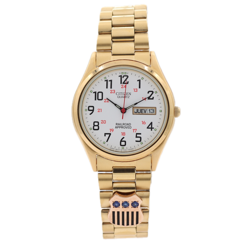 Citizen Railroad Approved Union Pacific Award Men's Quartz Wristwatch