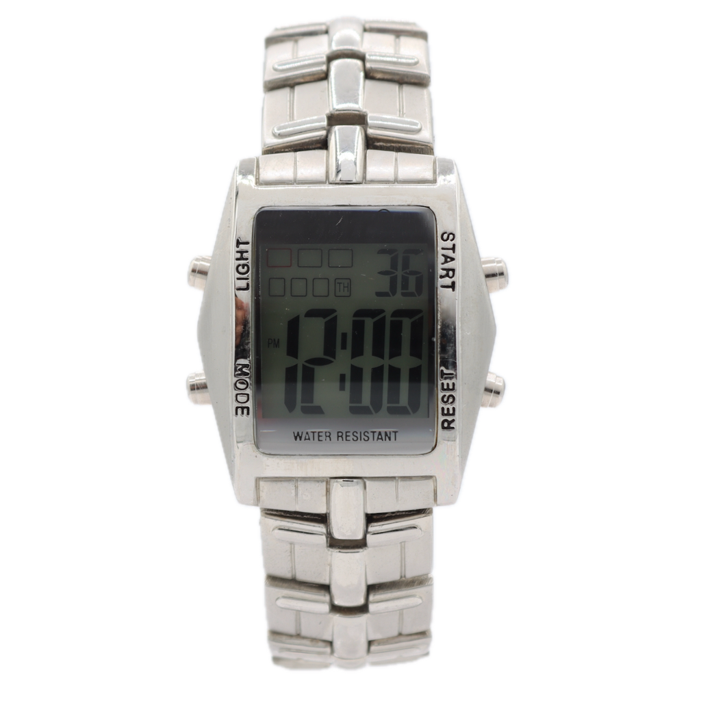 Vintage Voit 9284 Digital Sports Men's Digital LED Wristwatch Steel Wi