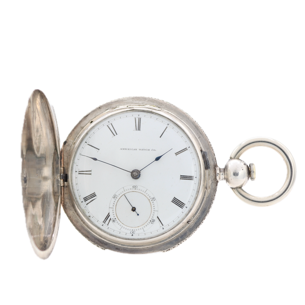 Antique 18s 1859 Appleton Tracy & Co. 16j Key Wind Hunter Pocket Watch