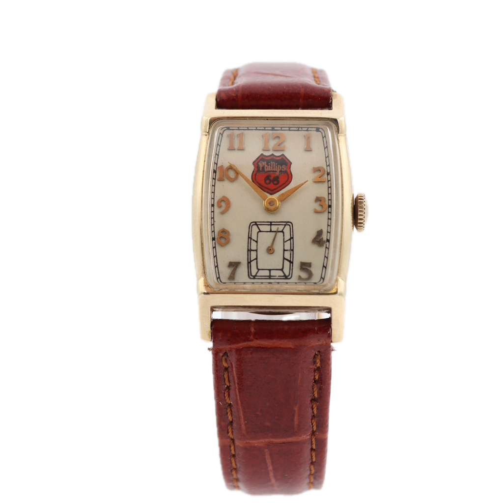 Vintage Hamilton Phillips 66 Award Men's Mechanical Wristwatch 754 USA