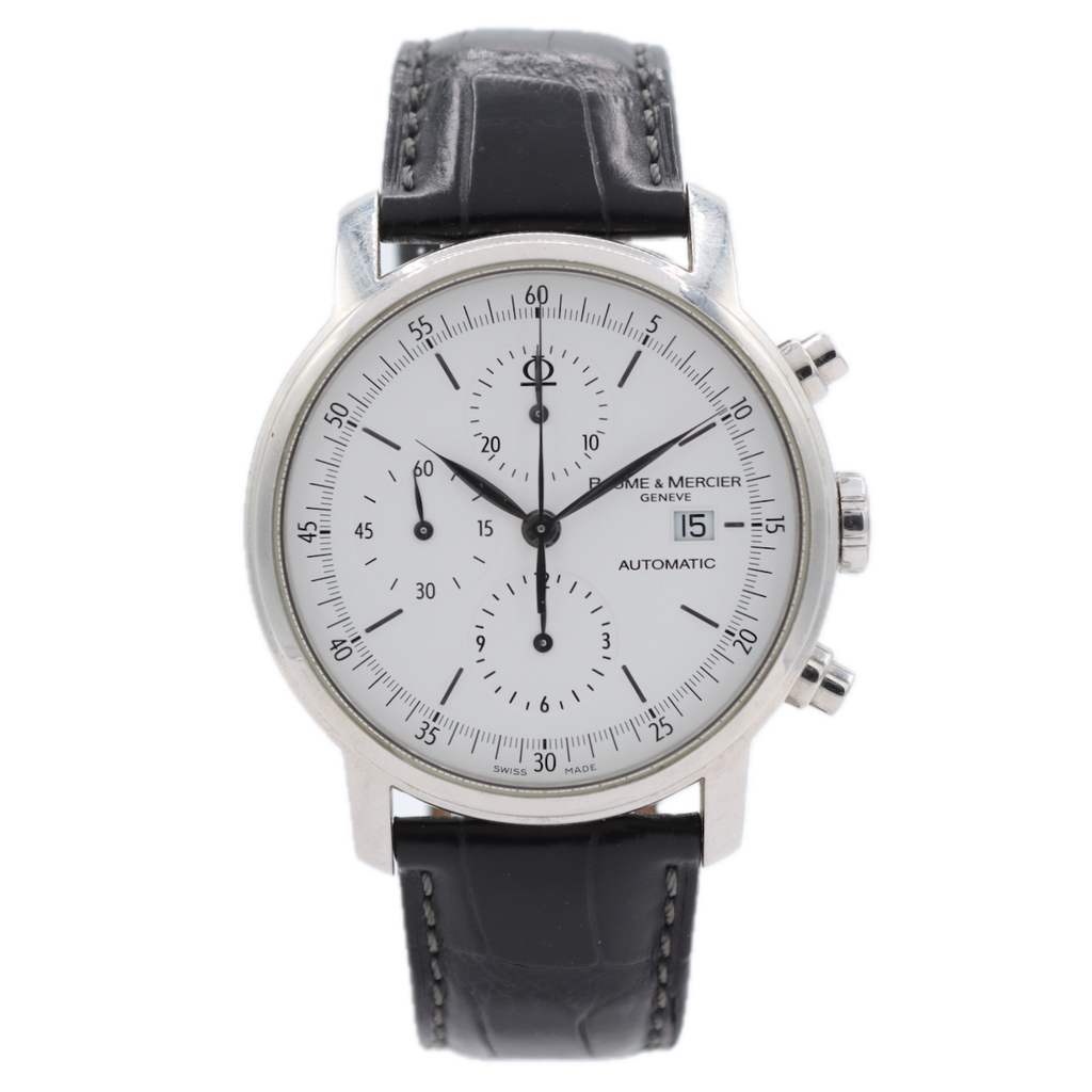 42mm 2010 Baume & Mercier 65533 Classima Men's Automatic Chronograph W
