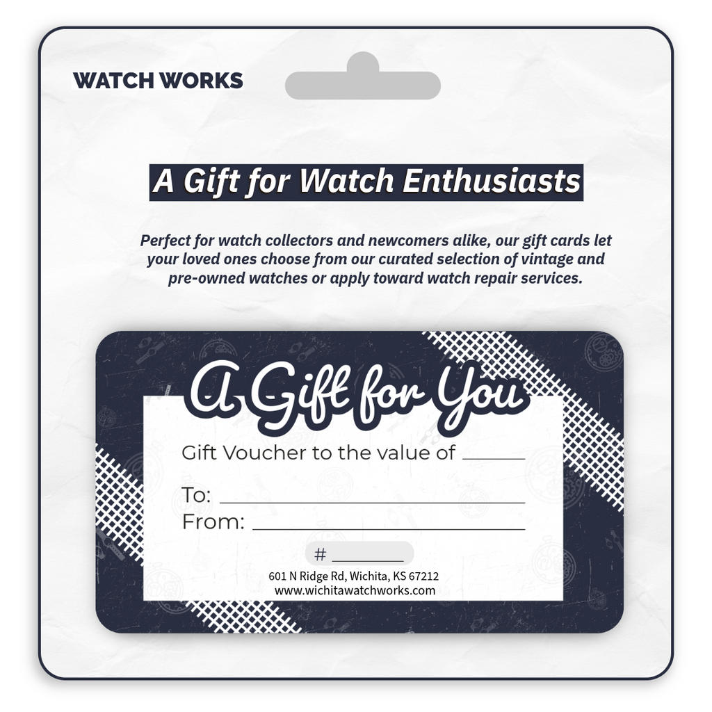 Watch Works Gift Cards | A Perfect Gift for Watch Lovers